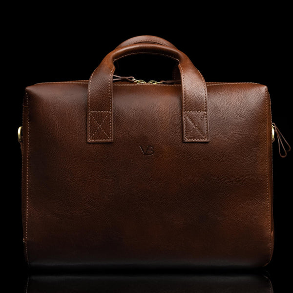 High-end Leather Briefcases for Men - Von Baer